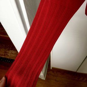 Dkny | Sweaters | Dkny Womens Red Knit Tank Sweater Set Size L | Poshmark